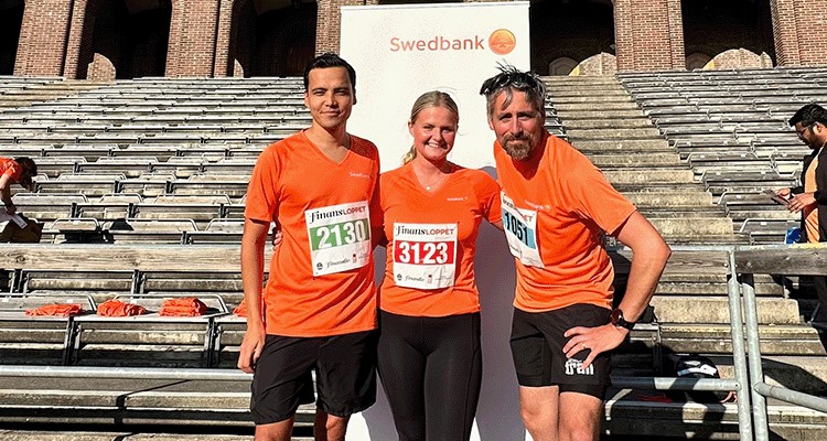 Farhad Rezai deltar i Finansloppet 2024 - Finansförbundet